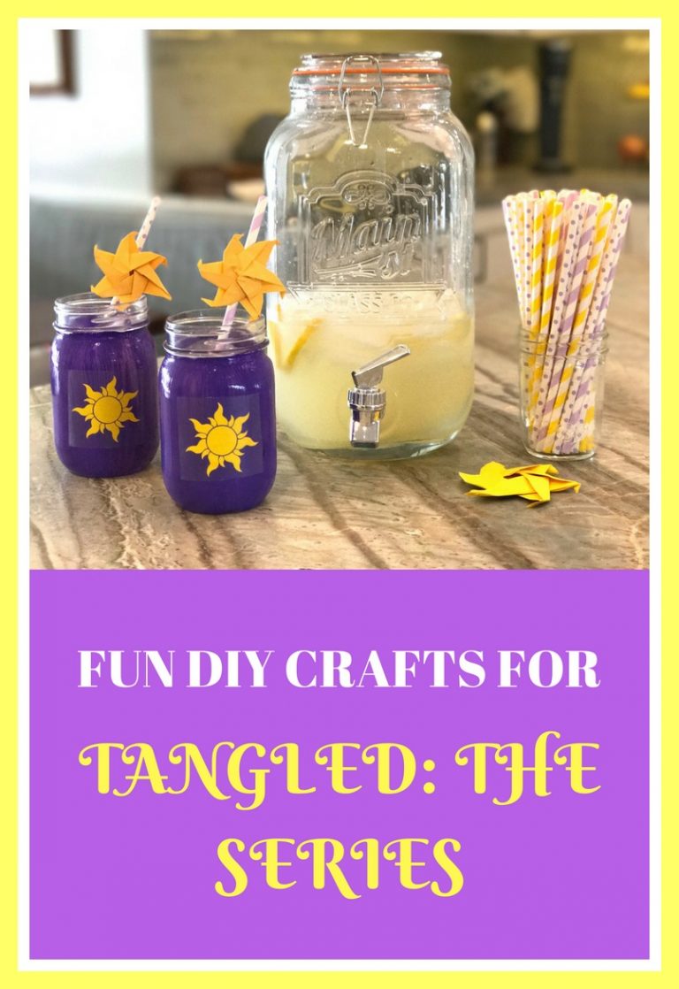 Fun with Disney’s Tangled: The Series DIY Craft – FaVe Mom