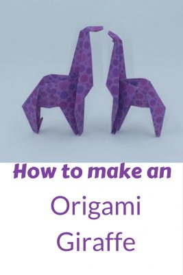 Make an Origami Giraffe – FaVe Mom