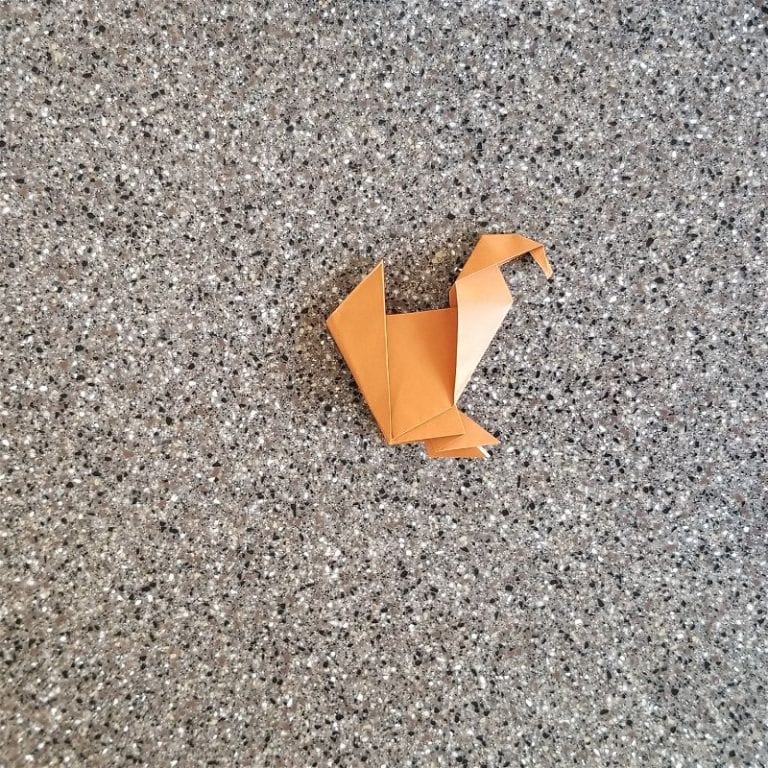 Thanksgiving Origami Turkey for Kids – FaVe Mom