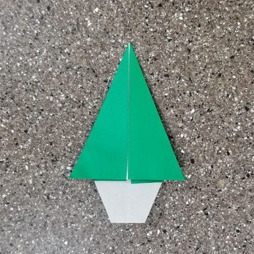 Fold an Easy Origami Christmas Tree – FaVe Mom